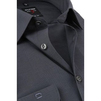 Olymp Chemise Level 5 Anthracite