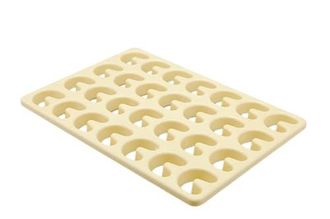 GSD Ausstechschablone f&uuml;r 28 Vanillekipferl