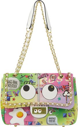 Mymo Schulranzen Schulranzen Frauen gr&uuml;n mehrfarbig