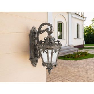 Kichler Neuwertig] Kichler Historisch anmutende Au&szlig;enwandleuchte Tournai Wandleuchte Wandlampe E27