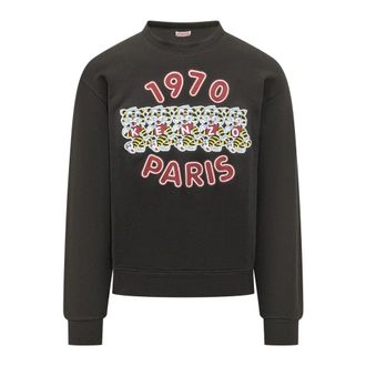 Kenzo Herren, Sweatshirts & Hoodies, Schwarzk, MGr&ouml;&szlig;e