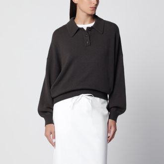 Lisa Yang Etta Kaschmirpullover in Dunkelgr&uuml;n