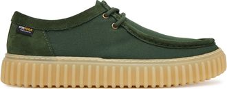 Clarks Halbschuhe Clarks Torhill Lo 26186160 Gr&uuml;n