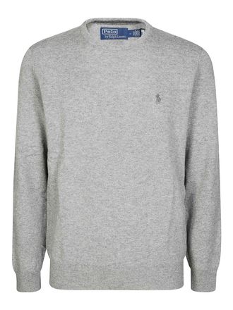 Polo Ralph Lauren Pull Col Rond - Gris