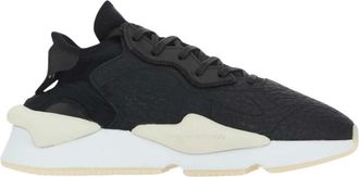 Yohji Yamamoto Homme, Chaussures, Noir, Taille: 43 1/2 EU Baskets