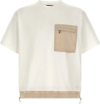 Moorer Femme, Tops, Beige, Taille: 40 FR Samoa T-shirt