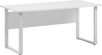 Schildmeyer M&ouml;belpartner Schreibtisch Denver, 701486, lichtgrau, 160 x 65 x 74 cm