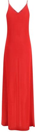 Fendi Silk Slip Dress - Red