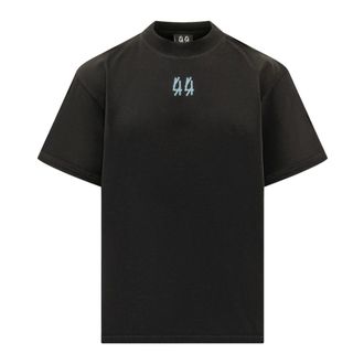 44 Label Group Homme, Tops, Noir, Taille: S Tee Standard