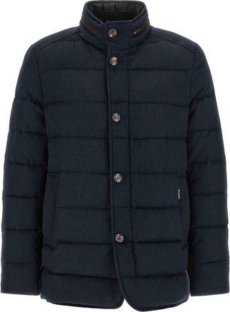 Moorer Daunenjacke - Blau