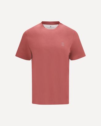 Brunello Cucinelli Logoed T-shirt Male M