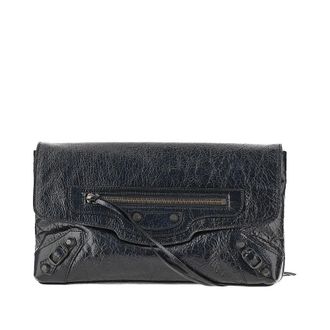 Balenciaga Arena leather Le City clutch Woman One Size