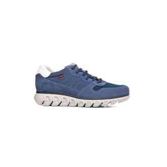 Callaghan Sneakers aus Wildleder und Stoff mit Haifischsohle - - Shoes - Herren - Blau - 39 EU