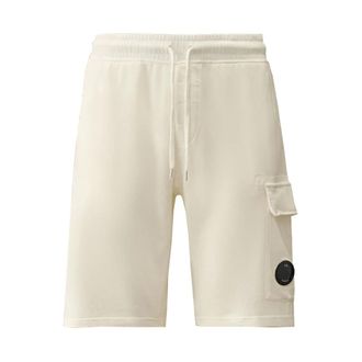C.P. Company C.p. Company, Homme, Shorts, Blanc, Taille: XL Bermuda à Poches Cargo