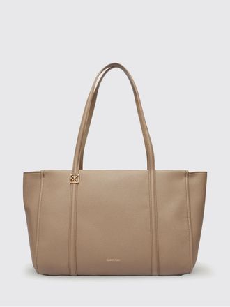 Calvin Klein Sac Port&eacute; &eacute;paule CALVIN KLEIN Femme couleur Marron