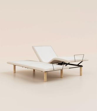Tediber Sommier &eacute;lectrique 160x200 cm - Beige - Tediber