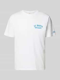 MC2 Saint Barth T-Shirt mit Label-Prints Modell PORTLAND