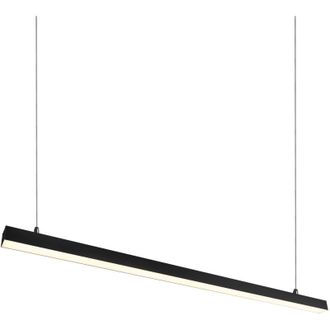 GreenIce Philips 2835 LED-Linienleuchte, 150 cm, 50 W, 4000&ordm;K, IP40, schwarzes Finish [1916-NSLNL1500MM-PW]
