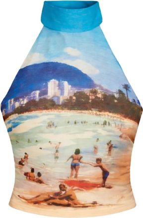 Cult Gaia Femme, Tops, Multicolore, Taille: 38 FR Bina Top