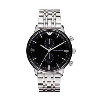 Emporio Armani Chronograph-Uhr - - Accessories - Herren - Grau - ONE SIZE