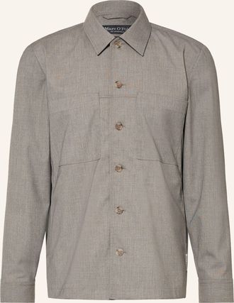 Marc O'Polo Marc Opolo Overshirt grau