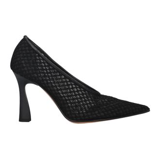 Premiata Femme, Chaussures, Noir, Taille: 36 EU Escarpins en maille brod&eacute;e