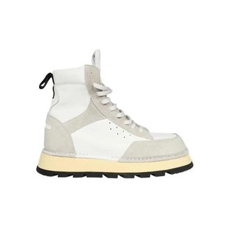 Spalwart Lederstiefel mit Schn&uuml;rung - - Shoes - Herren - Wei&szlig; - 45 EU