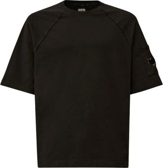 C.P. Company C.p. Company, Homme, Tops, Noir, Taille: S T-Shirt 100% Cotone