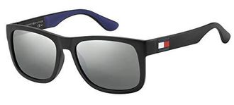Tommy Hilfiger Lunettes de Soleil Tommy Hilfiger TH 1556/S Black/Grey 52/18/140 homme