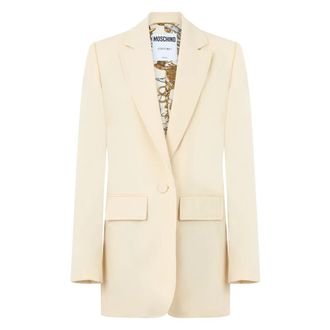 Moschino Damen, Jacken, Beige, XSGr&ouml;&szlig;e