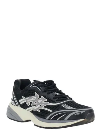 Amiri Mens Sneakers M-Tech Black Polyester Trainers