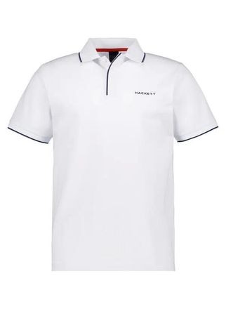 Hackett Herren Polo-Shirt wei&szlig;
