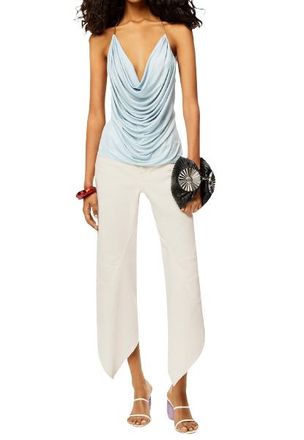 Loewe white Asymmetric-Hem Jean Size S