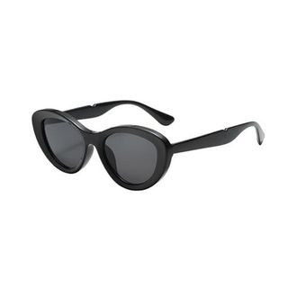 Generic Lunettes De Soleil Unisexe &Agrave; Monture Large For Lext&eacute;rieur, Id&eacute;ales For Les Trajets Domicile-travail, Le Sport Et Vacances(Black)