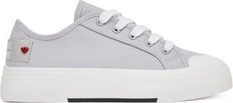 Love Moschino Sneakers aus Stoff JA15012G0MJP0010 Grau