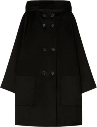 Marina Rinaldi Femme, Manteaux, Noir, Taille: 46 FR Persona Coat
