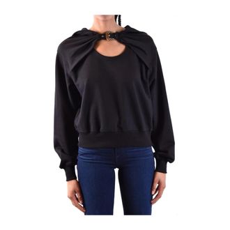 Versace Jeans Couture Rundhals-Strickware - - Knitwear - Damen - Schwarzk - S