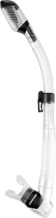 Cressi Dry Snorkel Clear/Black