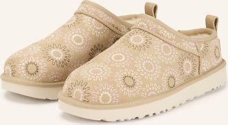 UGG Slipper Classic Micro Sun Stitch beige