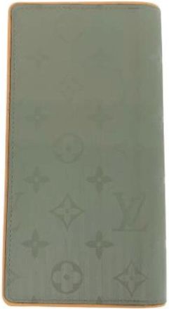 Louis Vuitton unisex, Pre-owned, Gris, Taille: ONE Size Portefeuille en cuir vintage Pre-owned