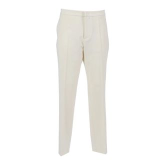 Fabiana Filippi Tecno Tailoring Regular Fit Hose - - Trousers - Damen - Wei&szlig; - XS