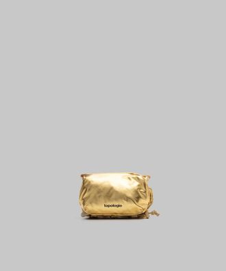 Topologie Wares Bags Mini Bottle Sacoche Gold Metallic