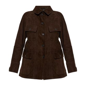 AllSaints Roiya Wildlederjacke - - Jackets - Damen - Braun - S
