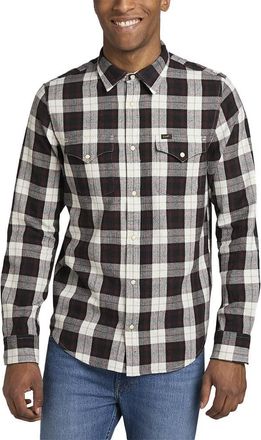 Lee Mens CLEAN Regular Western Shirt, Velvet Beet, Tall S