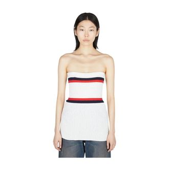 Meryll Rogge &Auml;rmelloses Top - - Tops - Damen - Wei&szlig; - XS