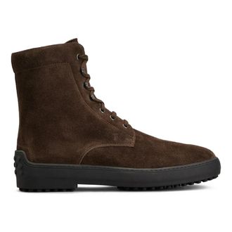 Tod's Stivaletto Winter Gomm 84L - - Shoes - Herren - Braun - 44 EU