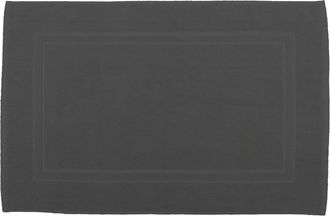 Julie Julsen Badvorleger 50 x 80 cm Premium Qualität 900 gm2 in aktuellen Farben und 4 Größen aus Baumwolle Badematte Badteppich Duschvorleger Design Doppel Rahmen