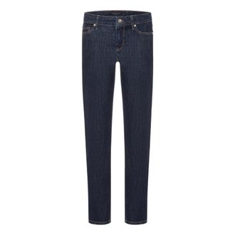 Cambio Piper Long - Femme - Jeans - Bleu - Taille: W34 L32