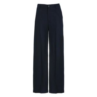 Woolrich Femme, Pantalons, Bleu, Taille: W29 Wide Pantalons