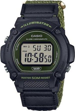 Casio Uhr W-219HB-3AVEF Schwarz